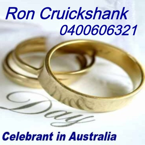 Ronald Cruickshank Marriage Celebrant Hervey Bay - Marriage Celebrants ...