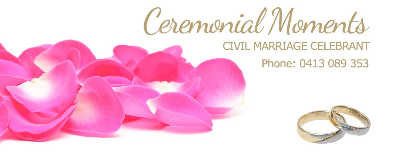 Ceremonial Moments - Elke Howard - Marriage Celebrants Upper Coomera ...